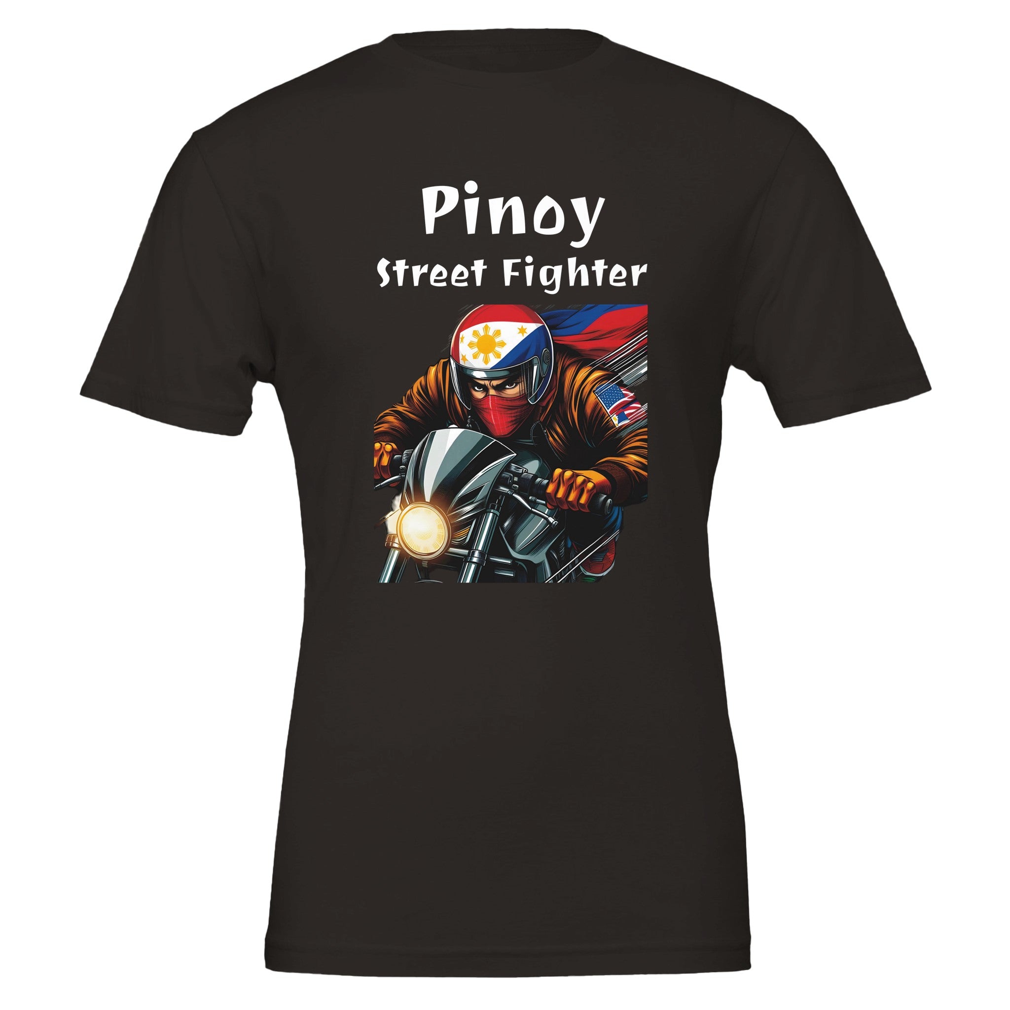 "Pinoy Street Fighter" Filipino Motor Bike Premium Unisex Crewneck Phi ...